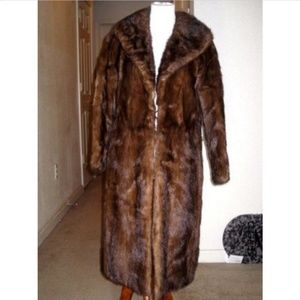Jackets & Coats | 10 Genuine Mink Fur Coat Full Length | Poshmark